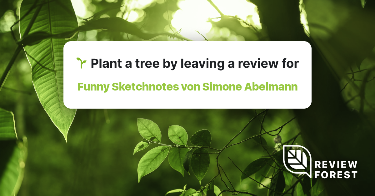 ReviewForest - Funny Sketchnotes von Simone Abelmann